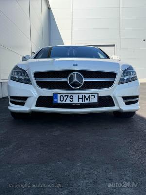 White Mercedes-Benz CLS-Class 2012 in Tallinn, with an engine capacity of 3.00 L and mileage of 232 thousand km for 16900 €, photo 11 on AUTOMOTO.COM.LV