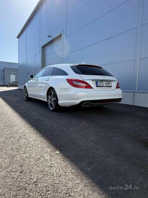 White Mercedes-Benz CLS-Class 2012 in Tallinn, with an engine capacity of 3.00 L and mileage of 232 thousand km for 16900 €, photo 13 on AUTOMOTO.COM.LV
