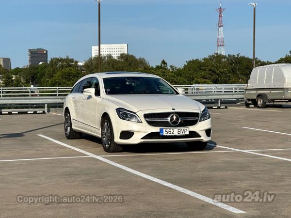 White Mercedes-Benz CLS-Class 2014 in Tallinn, with an engine capacity of 2.10 L and mileage of 315 thousand km for 11000 €, photo 6 on AUTOMOTO.COM.LV