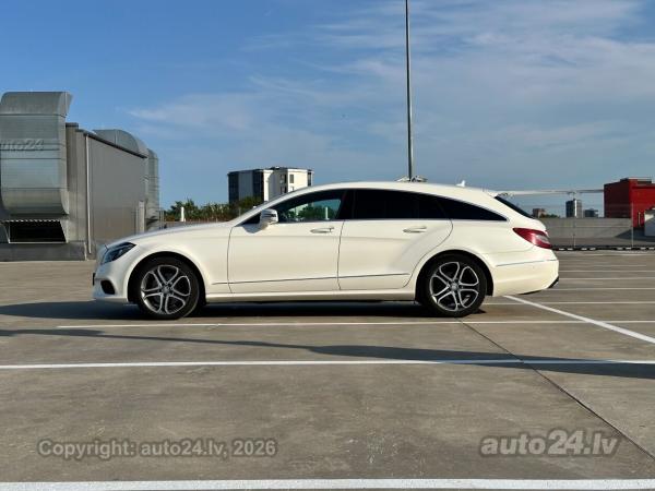 White Mercedes-Benz CLS-Class 2014 in Tallinn, with an engine capacity of 2.10 L and mileage of 315 thousand km for 11000 €, photo 7 on AUTOMOTO.COM.LV