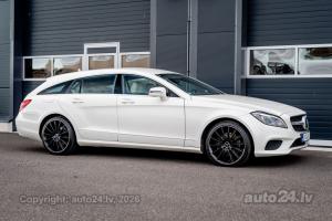 White Mercedes-Benz CLS-Class 2016 in Parnu, with an engine capacity of 2.10 L and mileage of 204 thousand km for 17500 €, photo 3 on AUTOMOTO.COM.LV