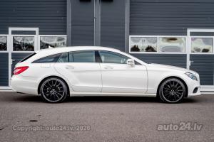 White Mercedes-Benz CLS-Class 2016 in Parnu, with an engine capacity of 2.10 L and mileage of 204 thousand km for 17500 €, photo 5 on AUTOMOTO.COM.LV