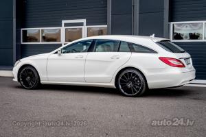White Mercedes-Benz CLS-Class 2016 in Parnu, with an engine capacity of 2.10 L and mileage of 204 thousand km for 17500 €, photo 8 on AUTOMOTO.COM.LV