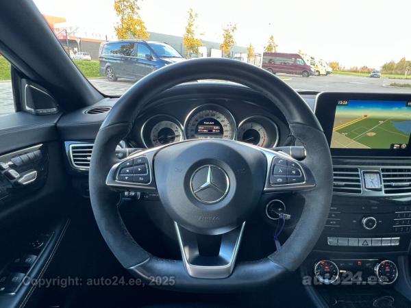 White Mercedes-Benz CLS-Class 2018 in Tallinn, with an engine capacity of 3.00 L and mileage of 197 thousand km for 27900 €, photo 11 on AUTOMOTO.COM.LV