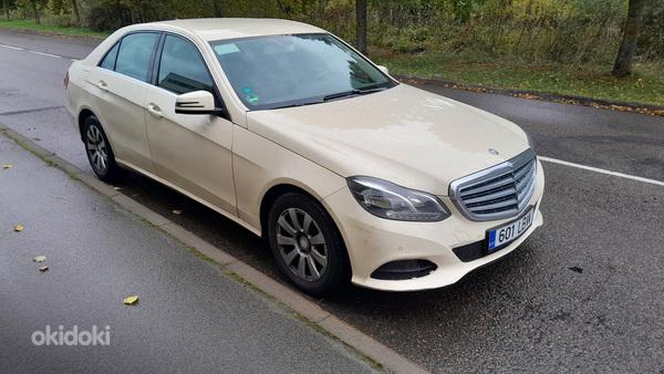 Beige Mercedes-Benz e-200 2015 in Tallinn, with an engine capacity of 2.10 L and mileage of 536 thousand km for 5575 €, photo 8 on AUTOMOTO.COM.LV