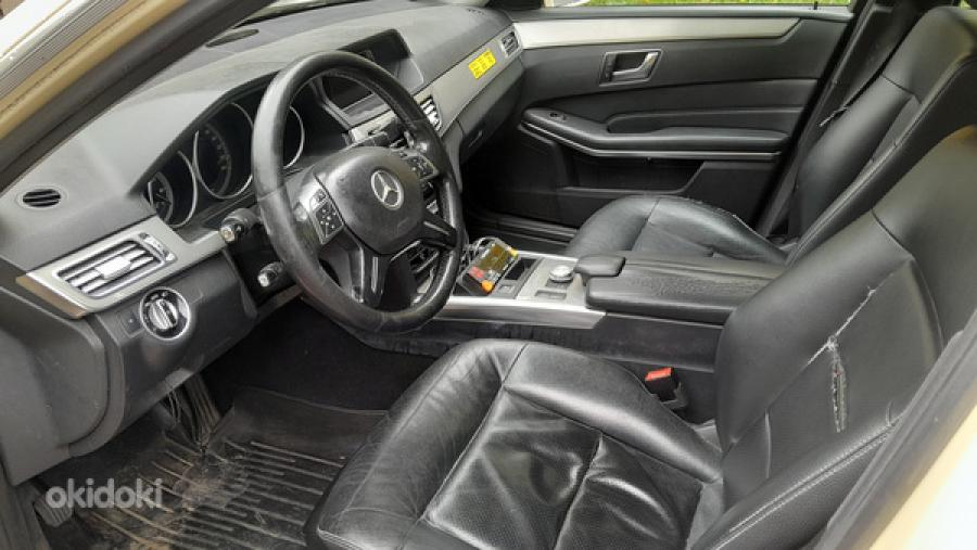 Beige Mercedes-Benz e-200 2015 in Tallinn, with an engine capacity of 2.10 L and mileage of 536 thousand km for 5575 €, photo 11 on AUTOMOTO.COM.LV