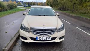 Beige Mercedes-Benz e-200 2015 in Tallinn, with an engine capacity of 2.10 L and mileage of 536 thousand km for 5575 €, photo 12 on AUTOMOTO.COM.LV