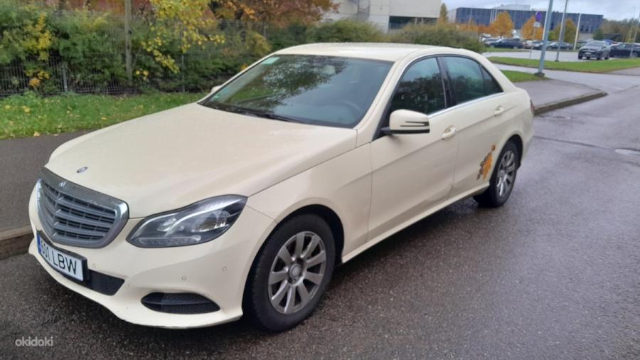 Beige Mercedes-Benz e-200 2015 in Tallinn, with an engine capacity of 2.10 L and mileage of 536 thousand km for 5575 €, photo 13 on AUTOMOTO.COM.LV