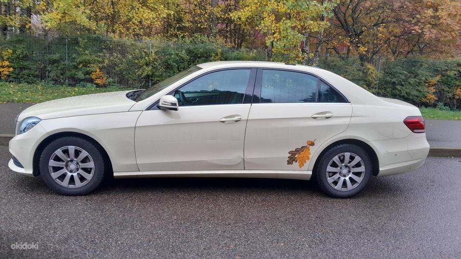 Beige Mercedes-Benz e-200 2015 in Tallinn, with an engine capacity of 2.10 L and mileage of 536 thousand km for 5575 €, photo 14 on AUTOMOTO.COM.LV
