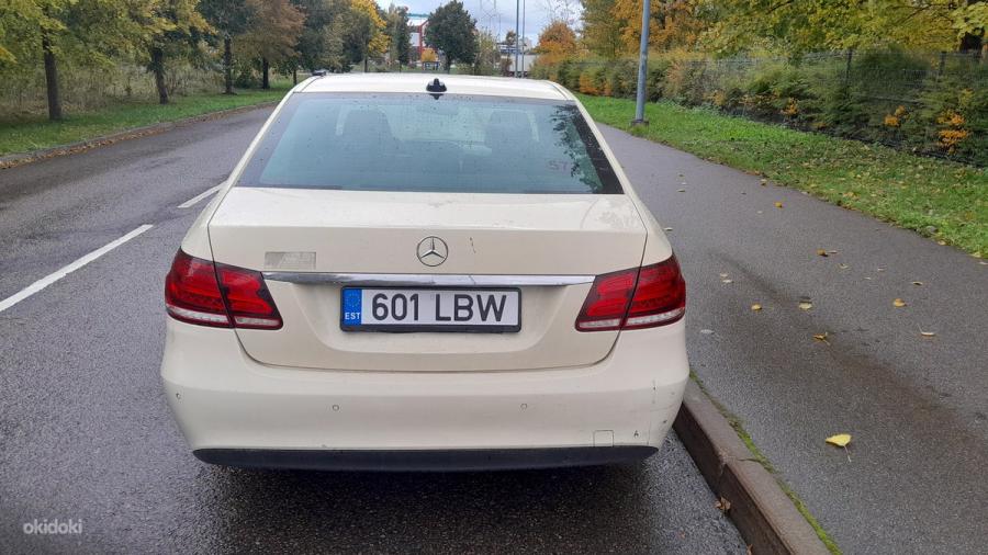Beige Mercedes-Benz e-200 2015 in Tallinn, with an engine capacity of 2.10 L and mileage of 536 thousand km for 5575 €, photo 16 on AUTOMOTO.COM.LV