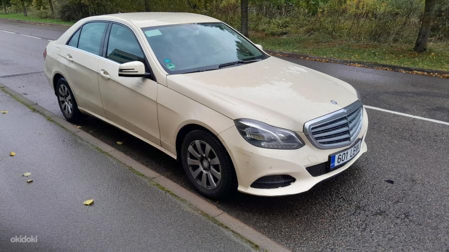 Beige Mercedes-Benz e-200 2015 in Tallinn, with an engine capacity of 2.10 L and mileage of 536 thousand km for 5575 €, photo 19 on AUTOMOTO.COM.LV