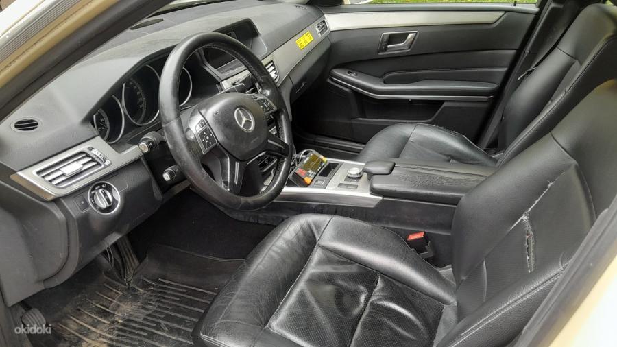 Beige Mercedes-Benz e-200 2015 in Tallinn, with an engine capacity of 2.10 L and mileage of 536 thousand km for 5575 €, photo 21 on AUTOMOTO.COM.LV