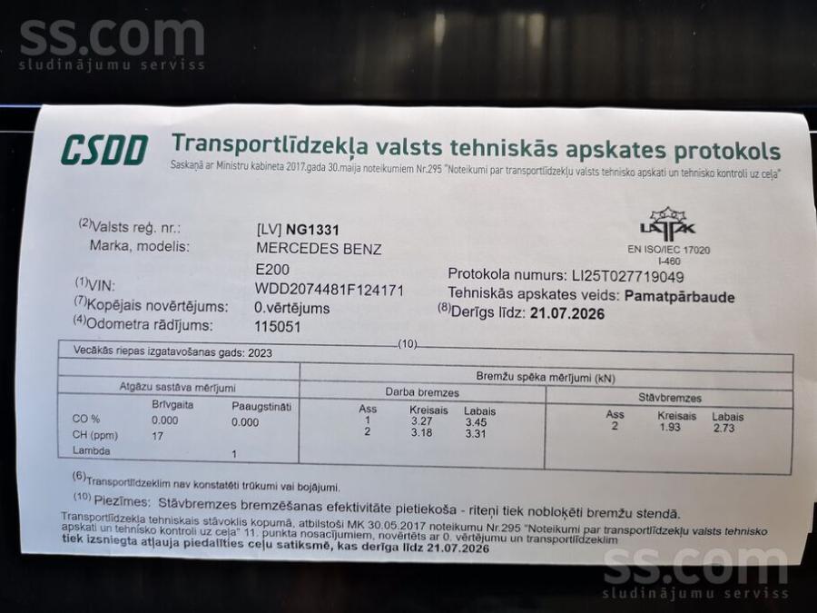 Melns Mercedes-Benz e-200 2011 Liepāja, ar dzinēja tilpumu 2.00 L un nobraukumu 115 tūkst. km par 13800 €, foto 19 vietnē AUTOMOTO.COM.LV