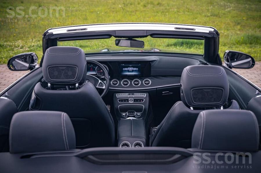 Black Mercedes-Benz e-200 2018 in Riga, with an engine capacity of 2.00 L and mileage of 81 thousand km for 32990 €, photo 9 on AUTOMOTO.COM.LV