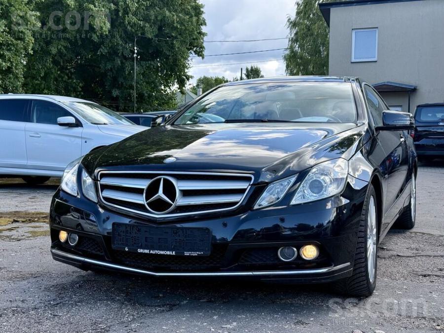 Melns Mercedes-Benz e-200 2010 Rīga, ar dzinēja tilpumu 1.80 L un nobraukumu 0 tūkst. km par 14800 €, foto 1 vietnē AUTOMOTO.COM.LV