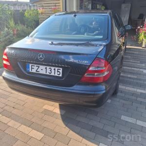 Черный Мерседес E 200 2004 в Рига, объемом двигателя 1.80 л и пробегом 284 тыс. км за 3000 €, фото 4 на AUTOMOTO.COM.LV