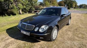 Black Mercedes-Benz e-200 2004 in Limbazi, with an engine capacity of 2.20 L and mileage of 355 thousand km for 2550 €, photo  on AUTOMOTO.COM.LV