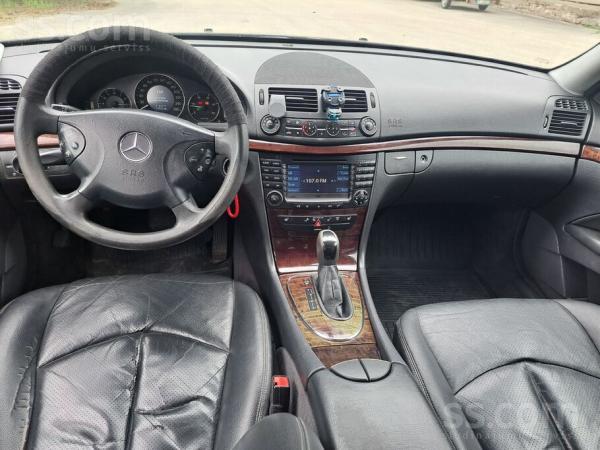 Black Mercedes-Benz e-200 2005 in Jekabpils, with an engine capacity of 2.20 L and mileage of 410 thousand km for 1850 €, photo 10 on AUTOMOTO.COM.LV