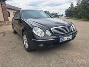Black Mercedes-Benz e-200 2005 in Jekabpils, with an engine capacity of 2.20 L and mileage of 419 thousand km for 1800 €, photo  on AUTOMOTO.COM.LV