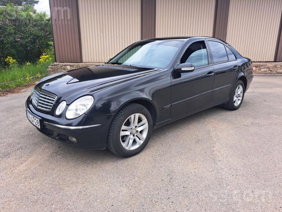 Melns Mercedes-Benz e-200 2005 Jēkabpils, ar dzinēja tilpumu 2.20 L un nobraukumu 419 tūkst. km par 1800 €, foto 8 vietnē AUTOMOTO.COM.LV