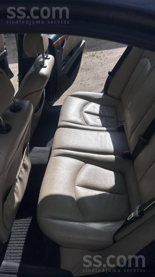 Melns Mercedes-Benz e-200 2005 Cēsis, ar dzinēja tilpumu 1.80 L un nobraukumu 370 tūkst. km par 3200 €, foto 6 vietnē AUTOMOTO.COM.LV