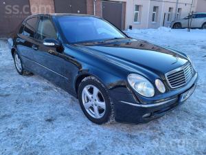 Black Mercedes-Benz e-200 2006 in Liepaja, with an engine capacity of 1.80 L and mileage of 0 thousand km for 3100 €, photo  on AUTOMOTO.COM.LV