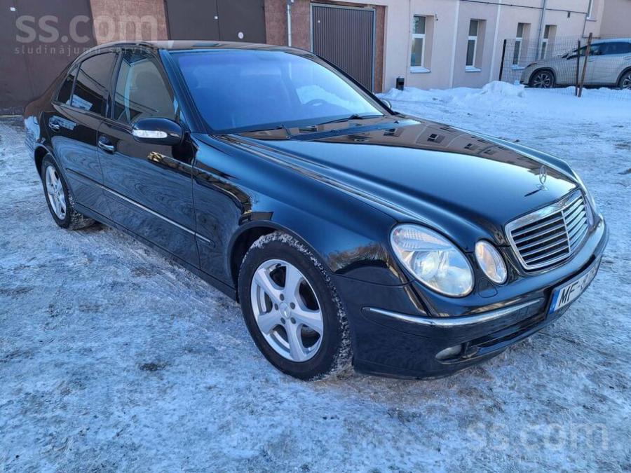 Melns Mercedes-Benz e-200 2006 Liepāja, ar dzinēja tilpumu 1.80 L un nobraukumu 0 tūkst. km par 3100 €, foto 1 vietnē AUTOMOTO.COM.LV