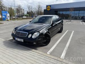 Melns Mercedes-Benz e-200 2006 Rīga, ar dzinēja tilpumu 2.20 L un nobraukumu 451 tūkst. km par 3000 €, foto  vietnē AUTOMOTO.COM.LV