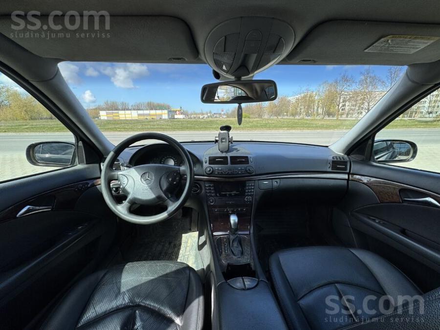 Melns Mercedes-Benz e-200 2006 Rīga, ar dzinēja tilpumu 2.20 L un nobraukumu 451 tūkst. km par 3000 €, foto 10 vietnē AUTOMOTO.COM.LV