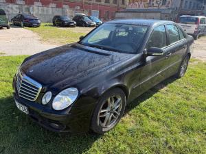 Black Mercedes-Benz e-200 2007 in Riga, with an engine capacity of 2.20 L and mileage of 534 thousand km for 1200 €, photo  on AUTOMOTO.COM.LV