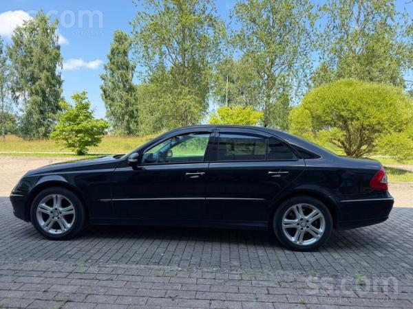 Black Mercedes-Benz e-200 2008 in Tukums, with an engine capacity of 1.80 L and mileage of 139 thousand km for 5200 €, photo 3 on AUTOMOTO.COM.LV