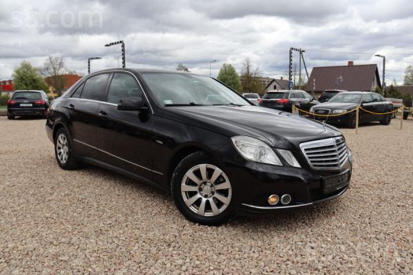 Melns Mercedes-Benz e-200 2009 Gulbene, ar dzinēja tilpumu 2.20 L un nobraukumu 0 tūkst. km par 7490 €, foto 2 vietnē AUTOMOTO.COM.LV