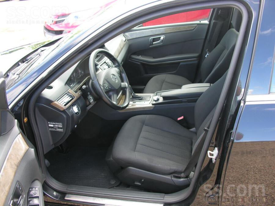 Черный Мерседес E 200 2009 в Рига, объемом двигателя 2.20 л и пробегом 0 тыс. км за 6500 €, фото 10 на AUTOMOTO.COM.LV