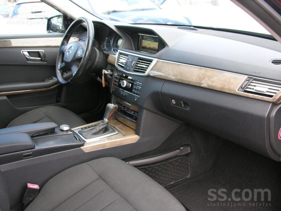 Черный Мерседес E 200 2009 в Рига, объемом двигателя 2.20 л и пробегом 0 тыс. км за 6500 €, фото 18 на AUTOMOTO.COM.LV