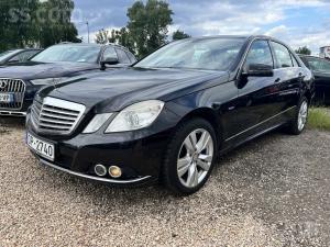 Melns Mercedes-Benz e-200 2009 Rīga, ar dzinēja tilpumu 2.20 L un nobraukumu 307 tūkst. km par 6490 €, foto  vietnē AUTOMOTO.COM.LV