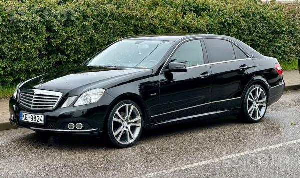 Melns Mercedes-Benz e-200 2010 Rīga, ar dzinēja tilpumu 2.10 L un nobraukumu 318 tūkst. km par 6399 €, foto 5 vietnē AUTOMOTO.COM.LV