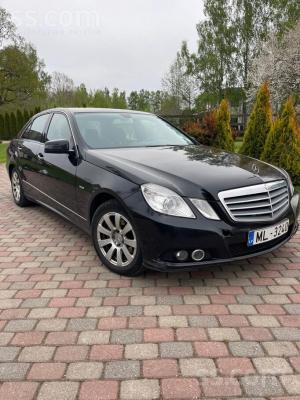 Black Mercedes-Benz e-200 2010 in Ogre, with an engine capacity of 2.00 L and mileage of 333 thousand km for 5600 €, photo  on AUTOMOTO.COM.LV