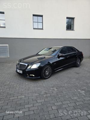 Melns Mercedes-Benz e-200 2010 Balvi, ar dzinēja tilpumu 2.20 L un nobraukumu 340 tūkst. km par 7000 €, foto  vietnē AUTOMOTO.COM.LV