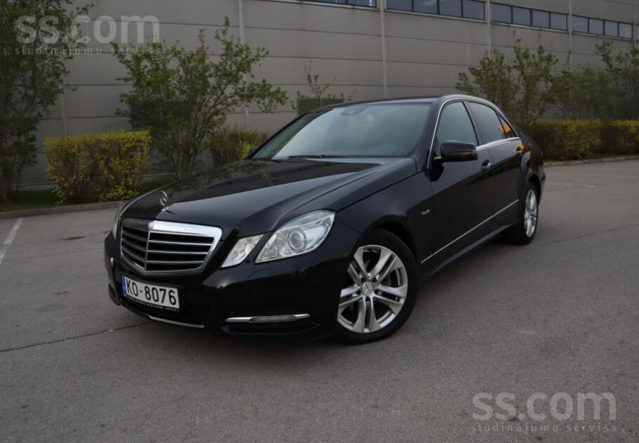 Melns Mercedes-Benz e-200 2010 Rīga, ar dzinēja tilpumu 1.80 L un nobraukumu 243 tūkst. km par 4990 €, foto 1 vietnē AUTOMOTO.COM.LV