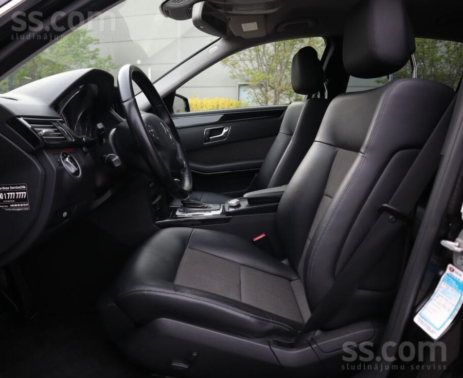 Melns Mercedes-Benz e-200 2010 Rīga, ar dzinēja tilpumu 1.80 L un nobraukumu 243 tūkst. km par 4990 €, foto 12 vietnē AUTOMOTO.COM.LV