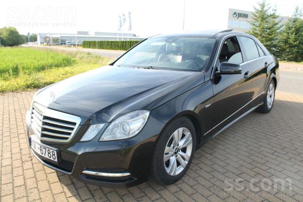 Черный Мерседес E 200 2010 в Салдус, объемом двигателя 2.20 л и пробегом 291 тыс. км за 6950 €, фото 1 на AUTOMOTO.COM.LV