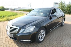 Black Mercedes-Benz e-200 2010 in Saldus, with an engine capacity of 2.20 L and mileage of 291 thousand km for 6950 €, photo  on AUTOMOTO.COM.LV