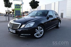 Черный Мерседес E 200 2010 в Рига, объемом двигателя 1.80 л и пробегом 250 тыс. км за 5990 €, фото  на AUTOMOTO.COM.LV