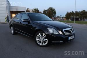 Black Mercedes-Benz e-200 2010 in Riga, with an engine capacity of 1.80 L and mileage of 250 thousand km for 5990 €, photo 3 on AUTOMOTO.COM.LV