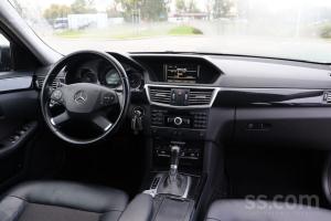 Black Mercedes-Benz e-200 2010 in Riga, with an engine capacity of 1.80 L and mileage of 250 thousand km for 5990 €, photo 7 on AUTOMOTO.COM.LV