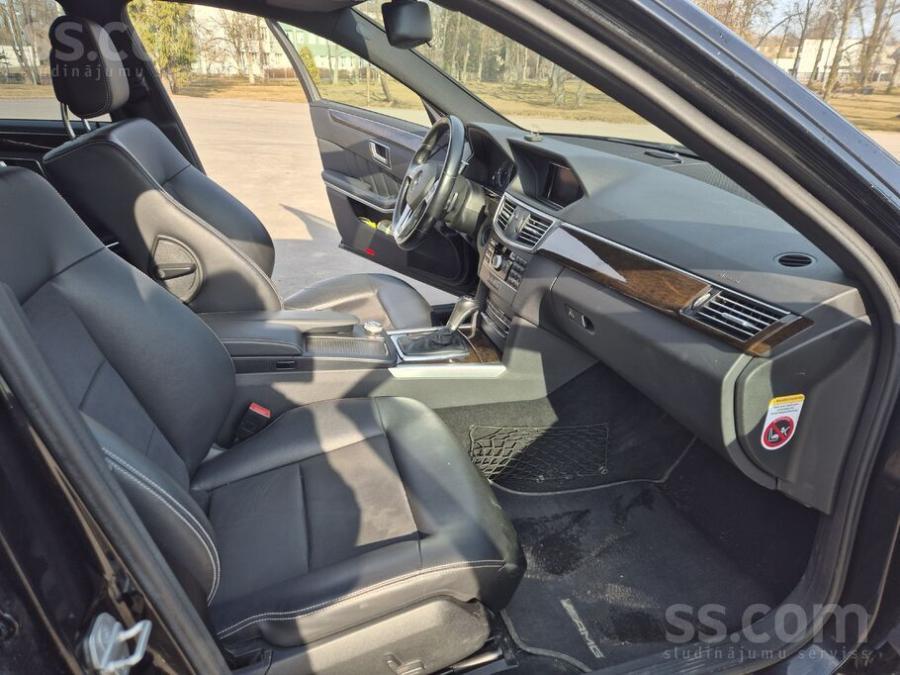 Melns Mercedes-Benz e-200 2012 Jūrmala, ar dzinēja tilpumu 2.00 L un nobraukumu 266 tūkst. km par 8000 €, foto 6 vietnē AUTOMOTO.COM.LV