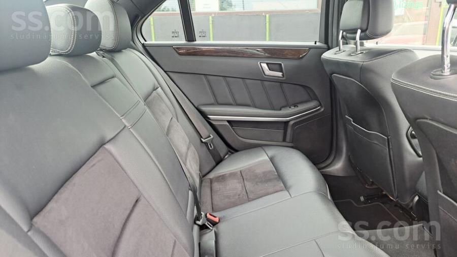 Melns Mercedes-Benz e-200 2012 Rīga, ar dzinēja tilpumu 2.20 L un nobraukumu 269 tūkst. km par 7500 €, foto 17 vietnē AUTOMOTO.COM.LV