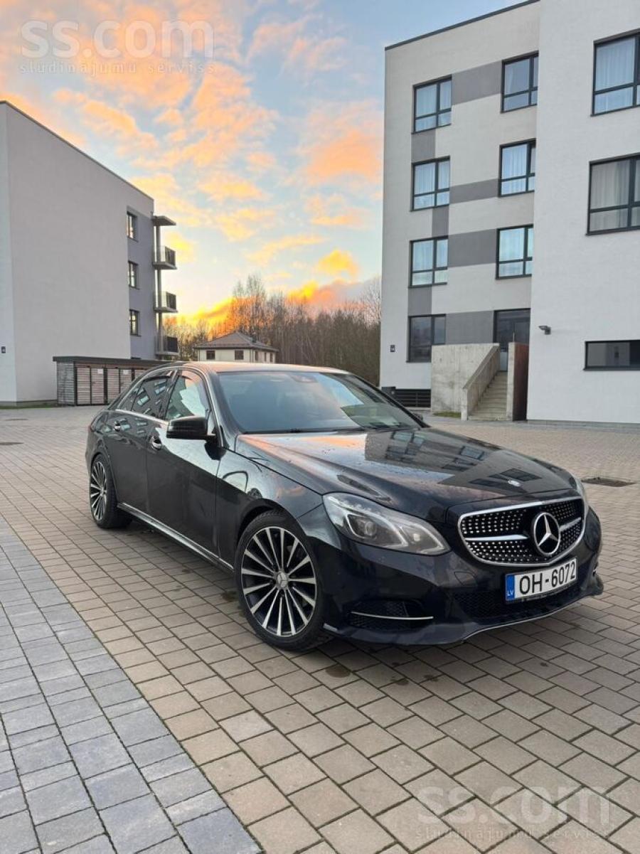 Melns Mercedes-Benz e-200 2014 Rīga, ar dzinēja tilpumu 2.10 L un nobraukumu 0 tūkst. km par 8400 €, foto 1 vietnē AUTOMOTO.COM.LV