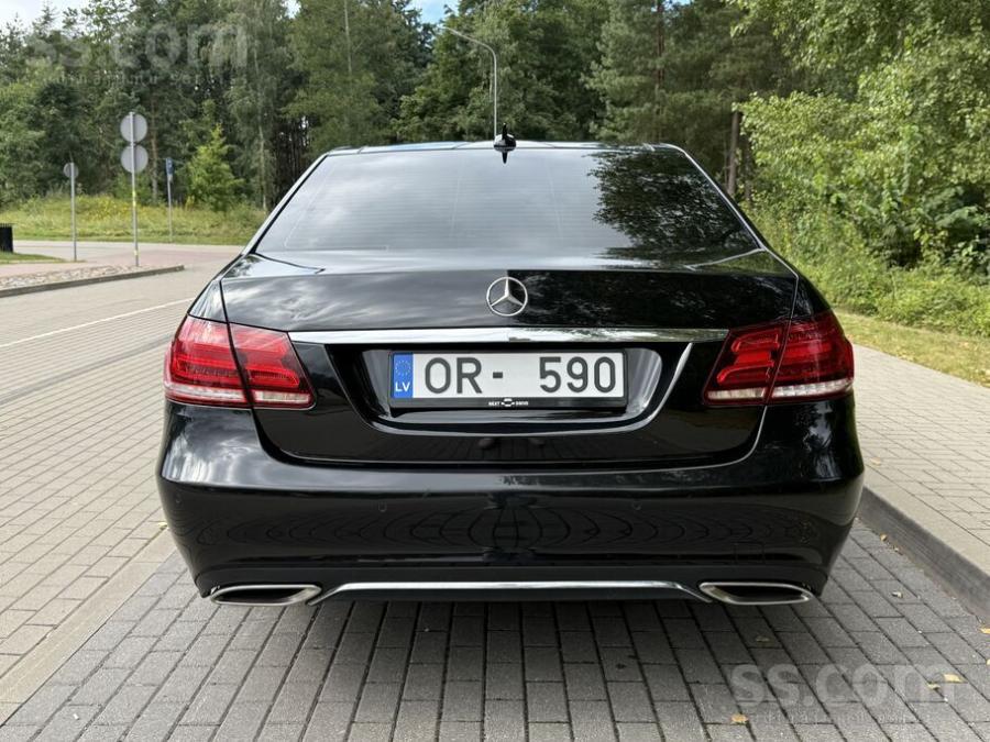 Melns Mercedes-Benz e-200 2015 Liepāja, ar dzinēja tilpumu 2.20 L un nobraukumu 244 tūkst. km par 12700 €, foto 5 vietnē AUTOMOTO.COM.LV