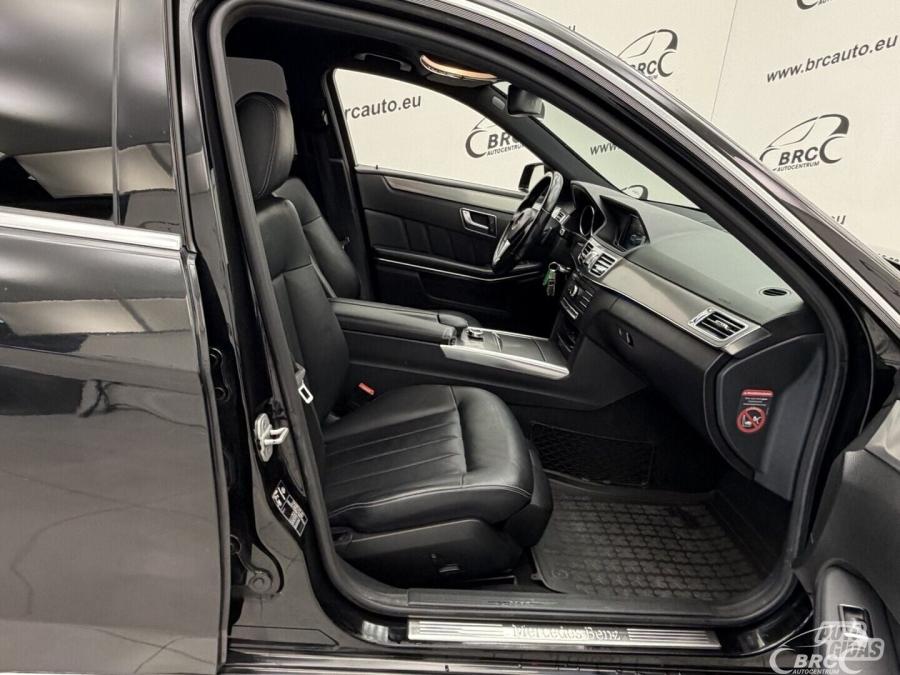 Черный Мерседес E 200 2016 в Авиженяй, объемом двигателя 2.20 л и пробегом 287 тыс. км за 8500 €, фото 5 на AUTOMOTO.COM.LV